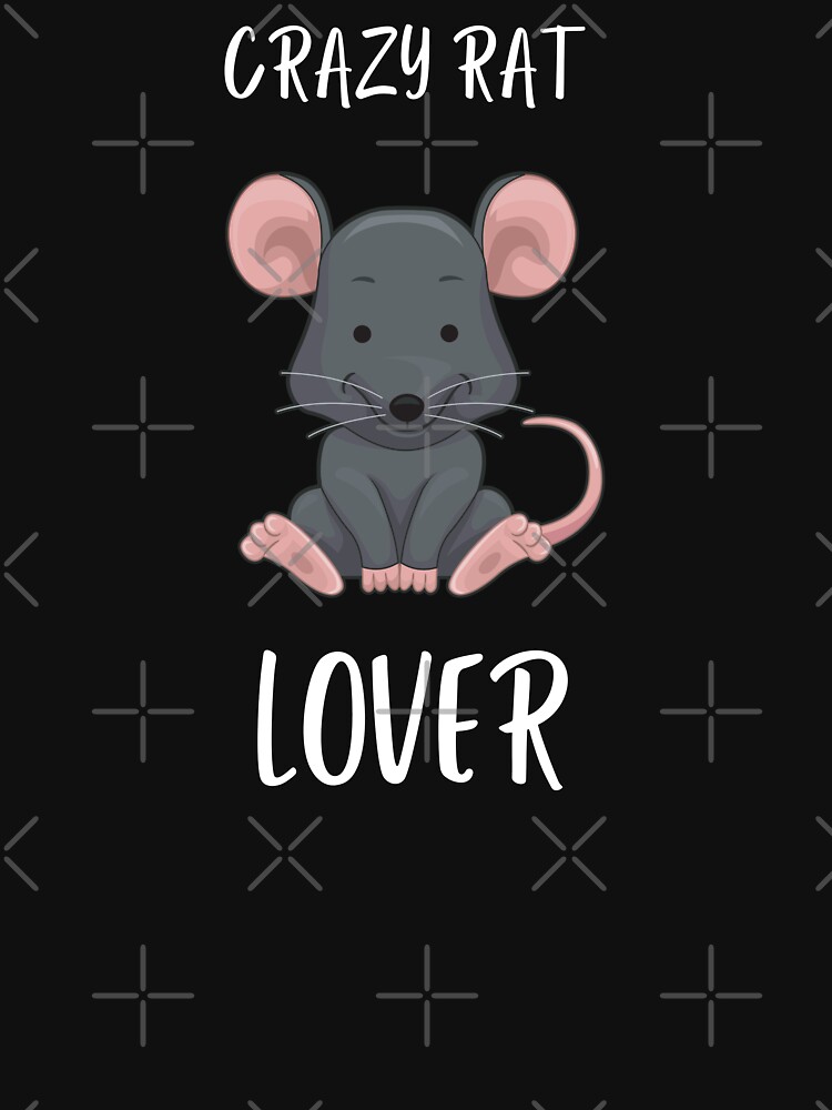 Camiseta «Amante de la rata loca Animal divertido» de PBANDJCO | Redbubble