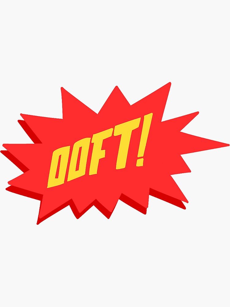 "Ooft! Red Eyed Ranger inspired design" Sticker by itzzfilipa | Redbubble