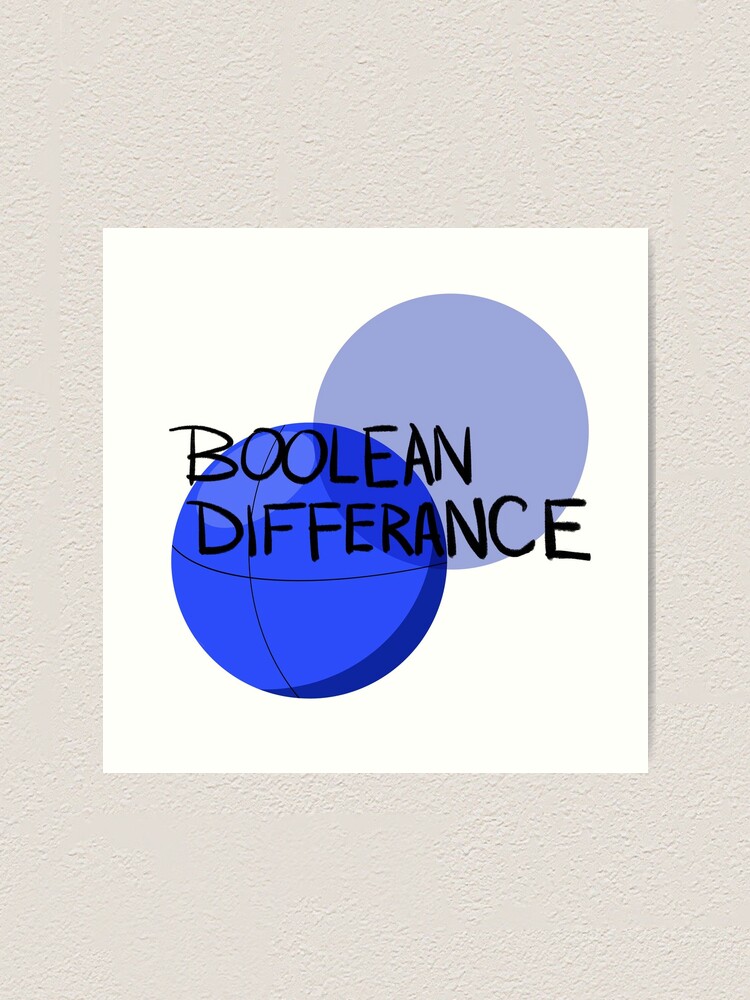 "Rhino Boolean Difference Command" Art Print for Sale by dragonnyx ...