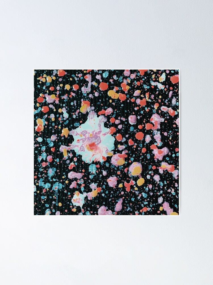"Paint splatter" Poster by K-fetter | Redbubble