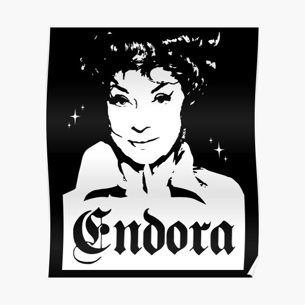 "Endora Tshirt Bewitched Halloween" Poster by feefifo | Redbubble