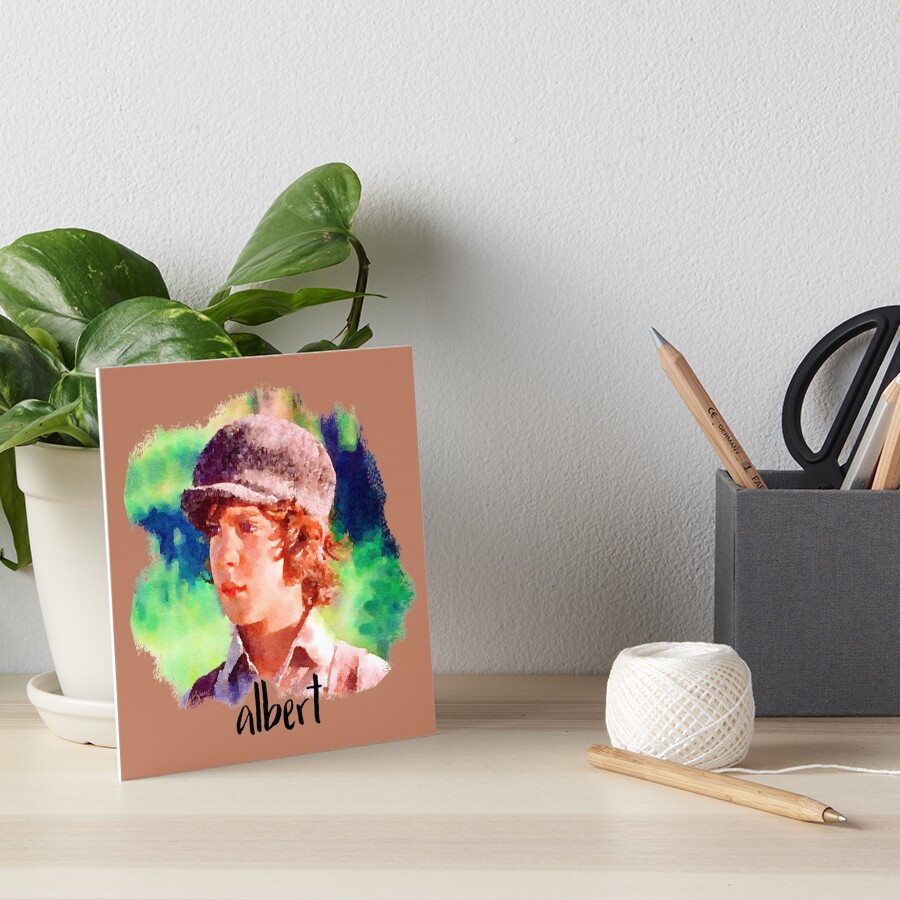 "Albert Ingalls Young Little House on the Prairie" Art Board Print for ...