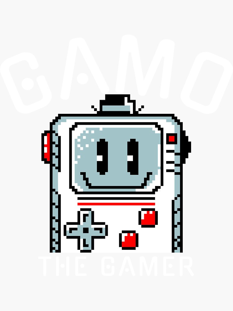 "Gamo The Gamer" Sticker by Gamo-Tees | Redbubble