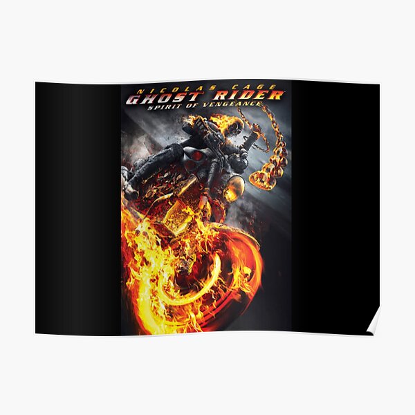 Ghost Rider Posters | Redbubble
