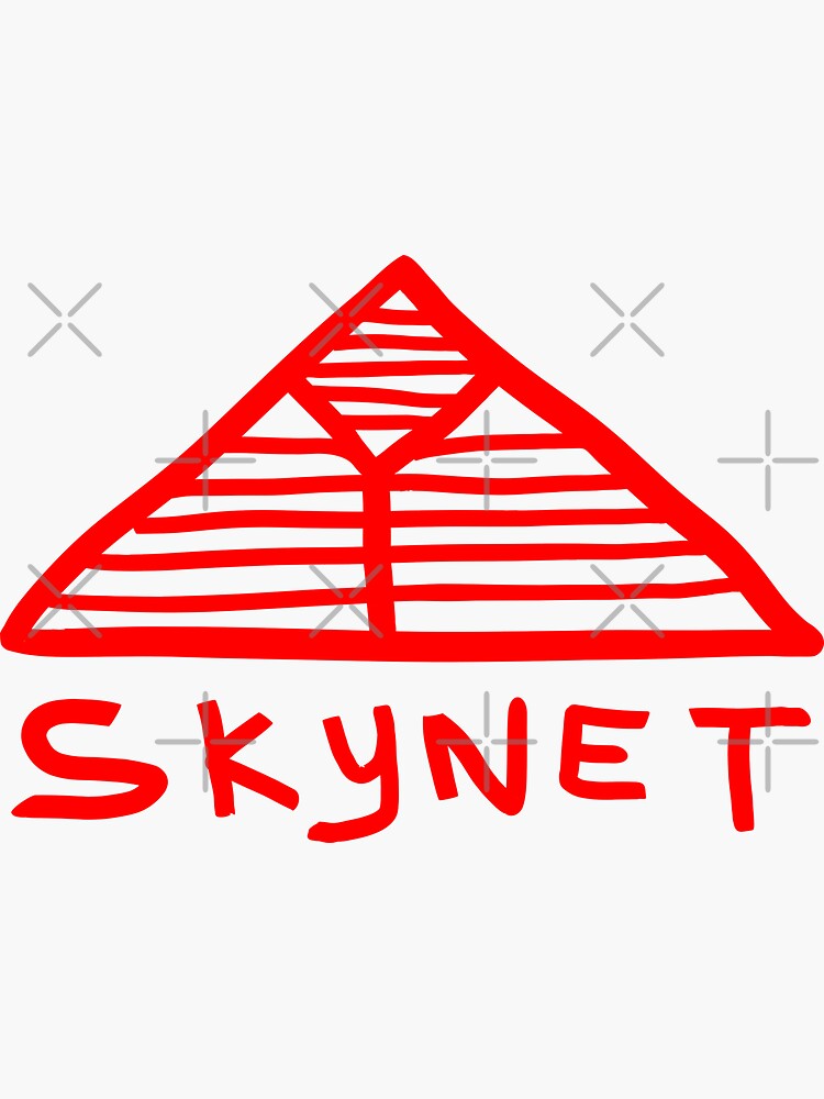 "Skynet" Sticker for Sale by Yeaha | Redbubble