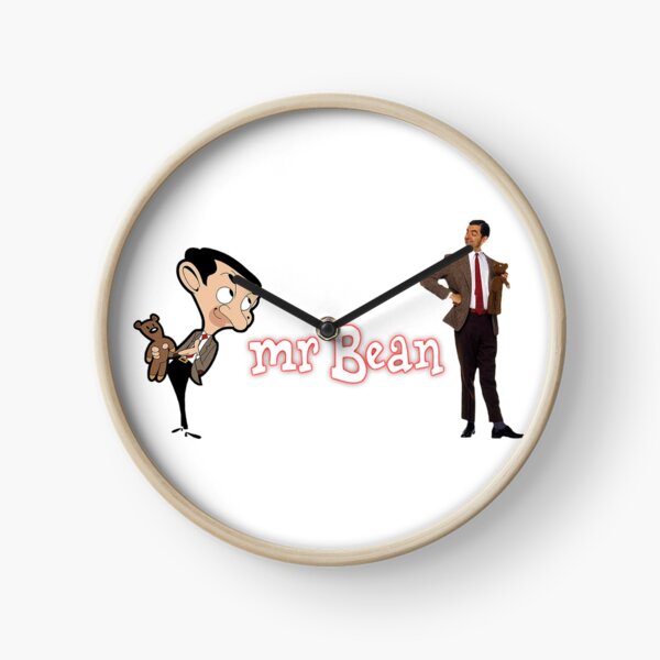 Mr Bean Clocks | Redbubble