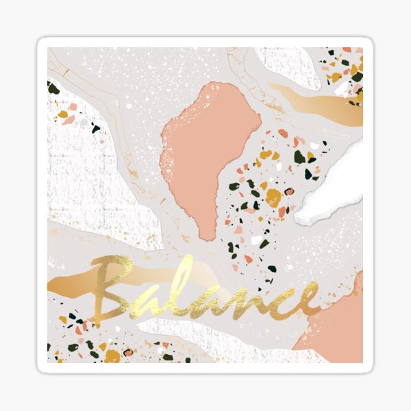"Balance" Sticker for Sale by ElenaDanilo | Redbubble