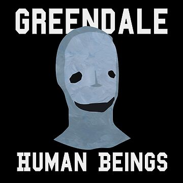 "Greendale Human Beings" Sticker for Sale by Ikoifish | Redbubble