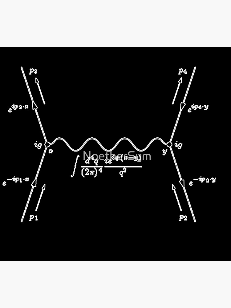 "Feynman diagram, quantum field theory and particle physics" Socks for ...