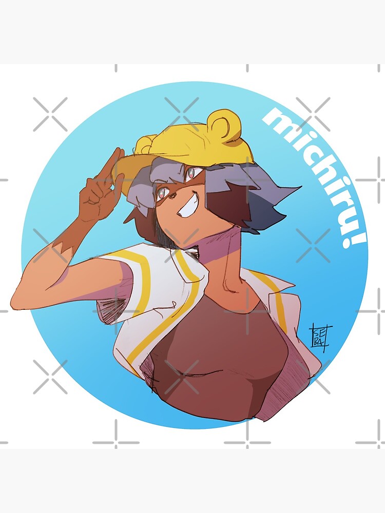 "michiru - BNA" Poster for Sale by cbollaz | Redbubble