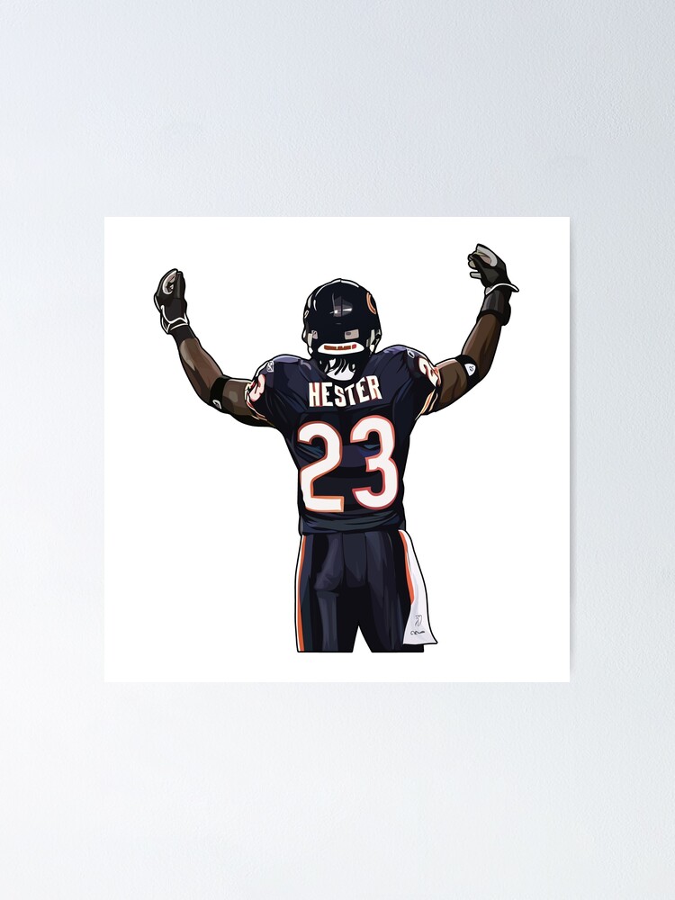 "Devin Hester #23 Sign" Poster for Sale by alexifire | Redbubble