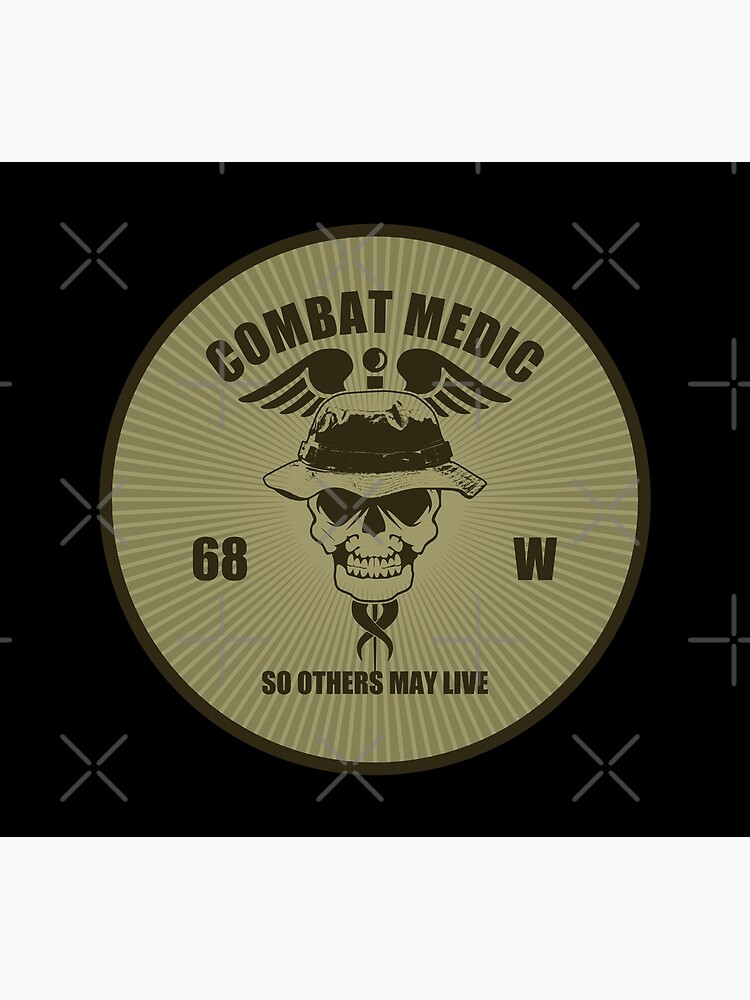 "Combat Medic Patch (subdued)" Art Print for Sale by FireMission45 ...