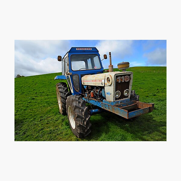 "Vintage Roadless tractor" Photographic Print for Sale by Scenebyrail ...