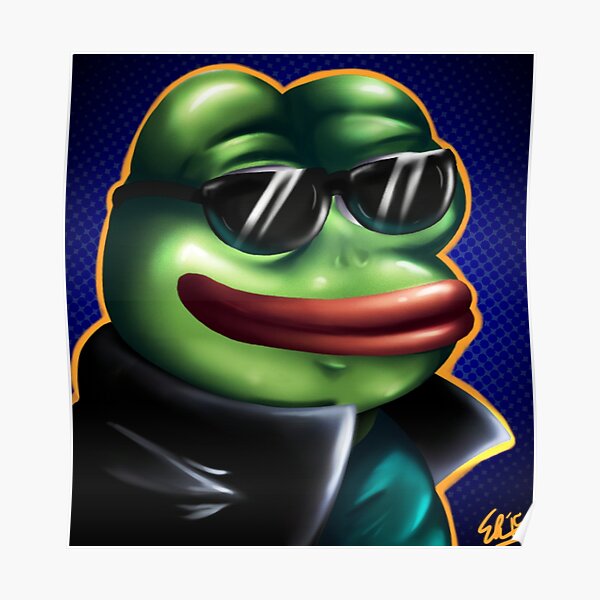 Peepo Posters | Redbubble