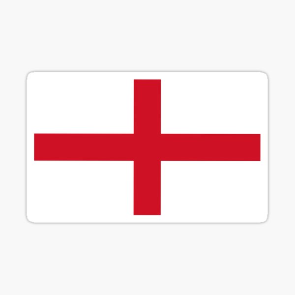 "England flag" Sticker for Sale by Flagalicious | Redbubble