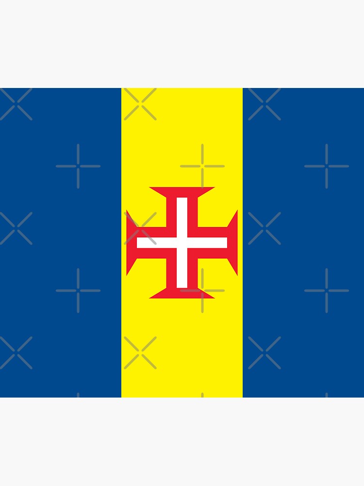 "Madeira island flag" Sticker for Sale by madeiravacation | Redbubble