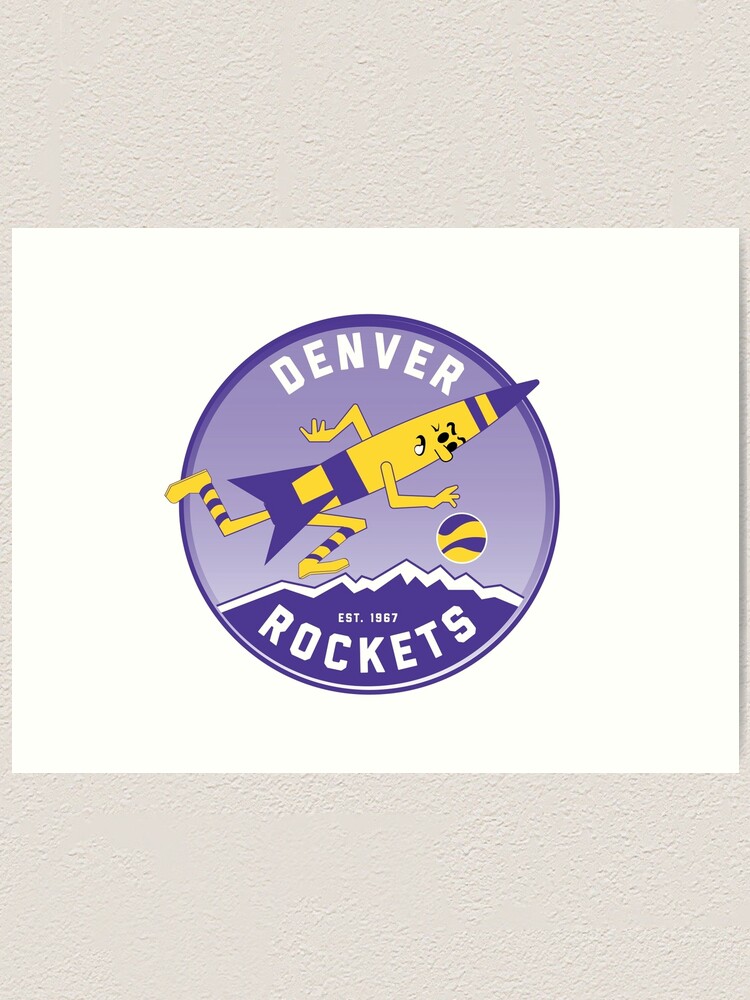 "Denver Rockets ABA Basketball " Art Print for Sale by delar0cha ...