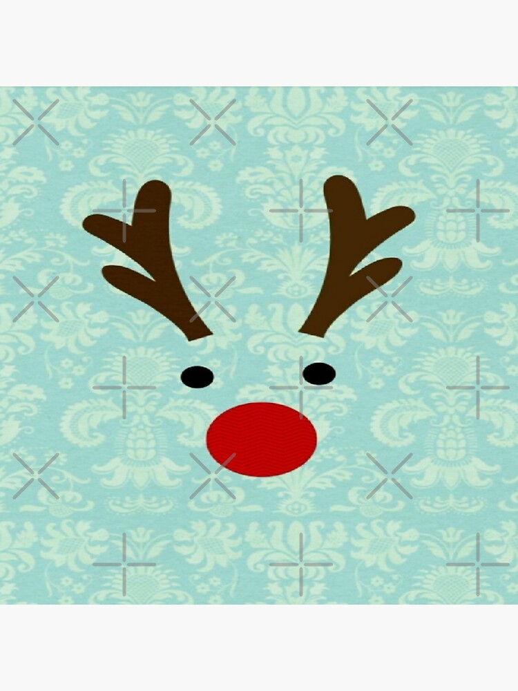 "Deer Face" Sticker by art-master1 | Redbubble