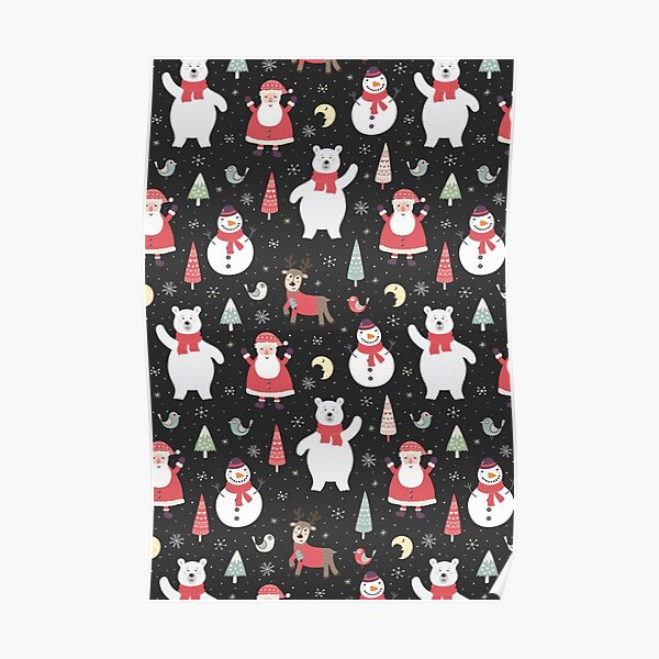 "Santa baby." Poster by cocoongirl | Redbubble