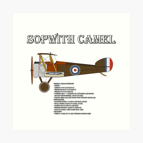 Sopwith Camel Art Prints | Redbubble