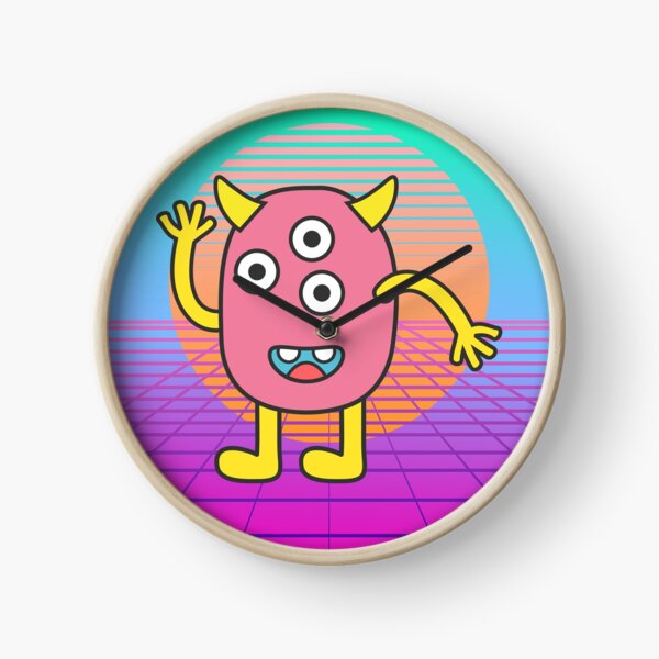 Giant Monster Clocks | Redbubble
