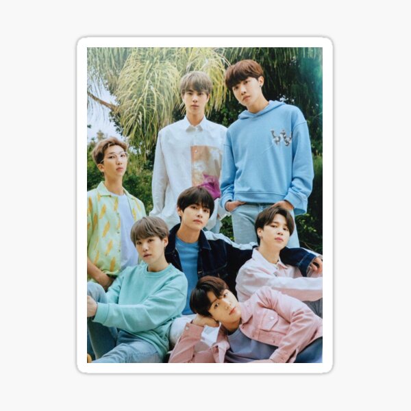 "BTS Map of the Soul Poster" Sticker for Sale by Dynamitebucket | Redbubble
