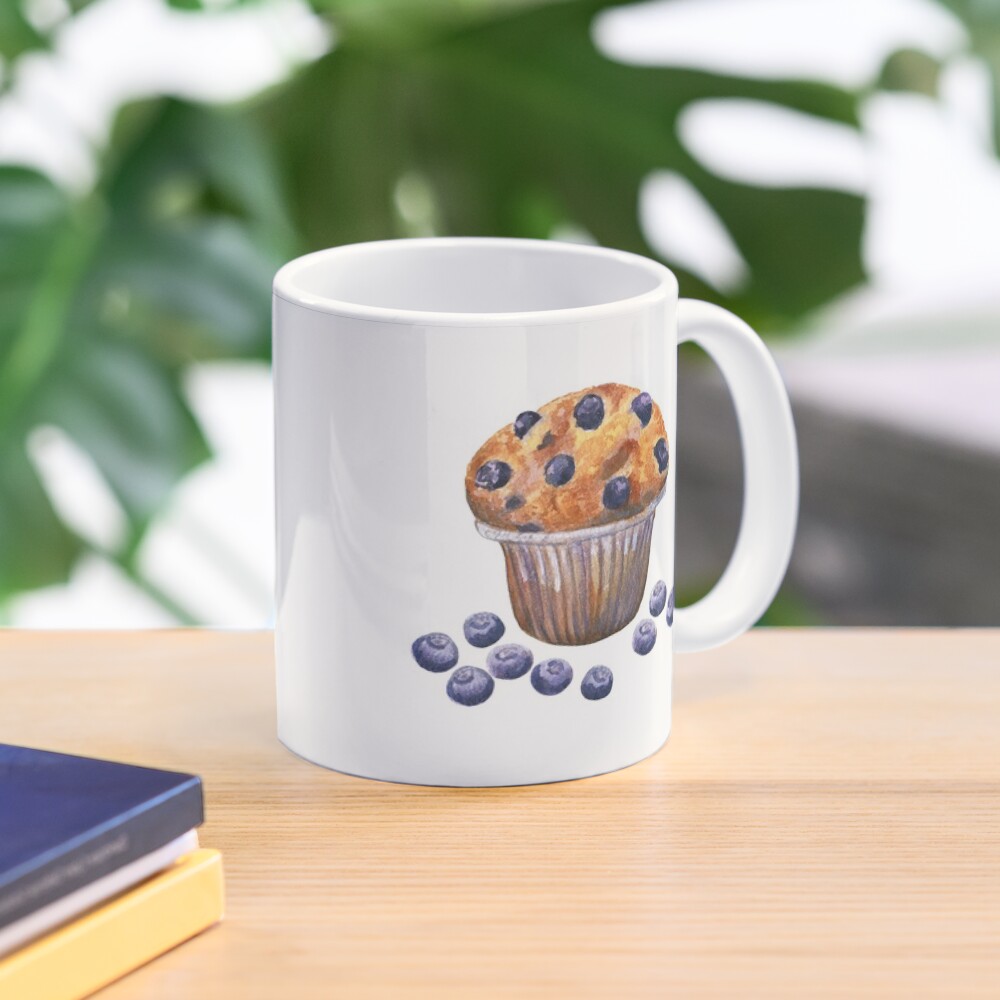 "Blueberry muffin" Sticker for Sale by Flowersforbear | Redbubble