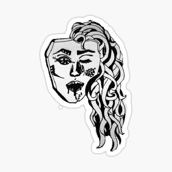 "Cyborg" Sticker by LabrynthPanther | Redbubble
