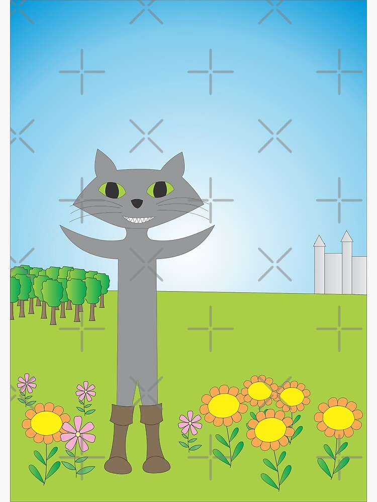 Cat in the boots Premium Matte Vertical Poster sold by Greg Thompson ...