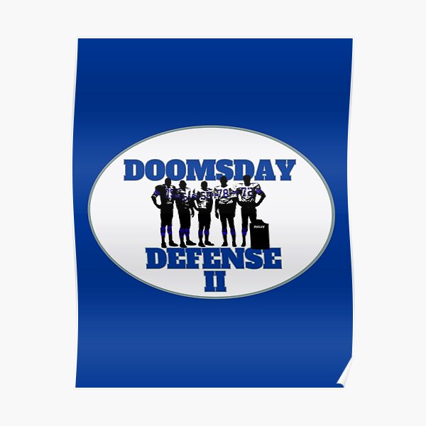"Doomsday Defense II- Dallas" Poster for Sale by DeadStadium | Redbubble