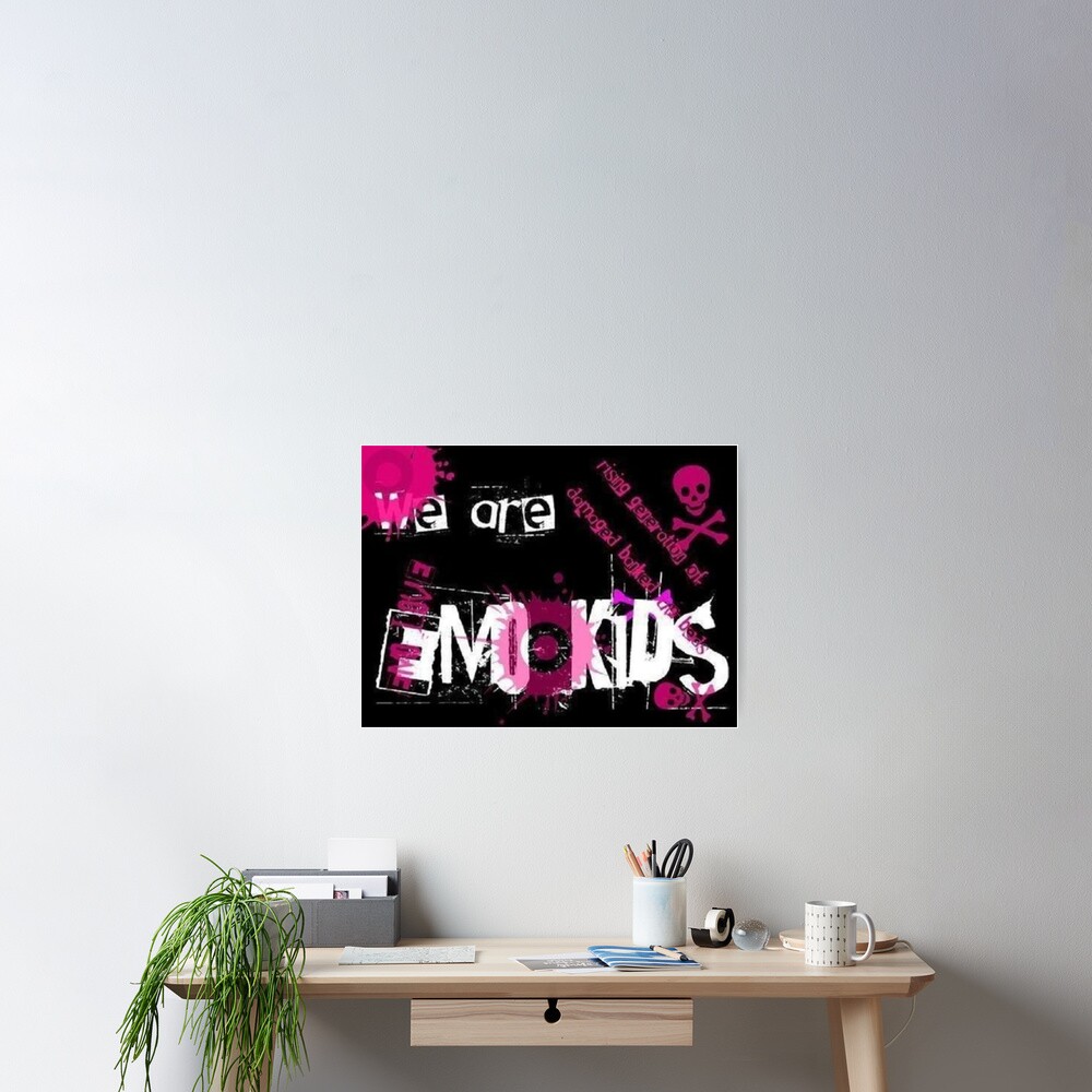 "emo kids aesthetic" Poster by elinguinness | Redbubble