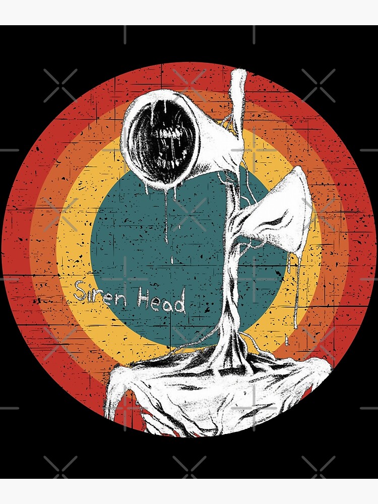 "siren head " Poster by selez | Redbubble