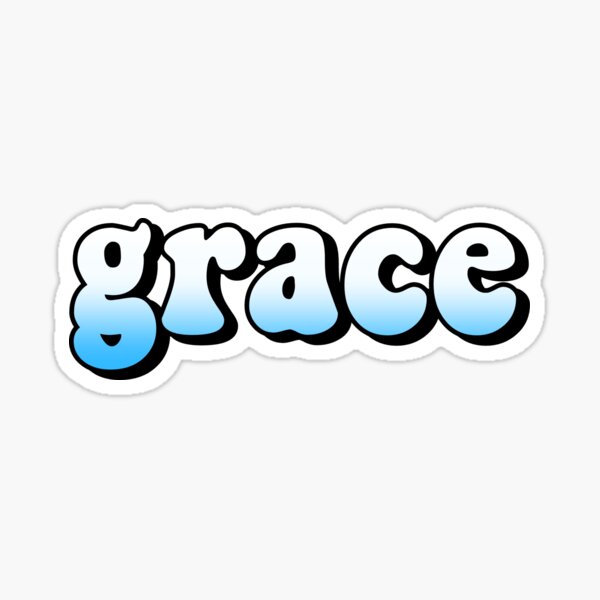 Grace Bubble Letters