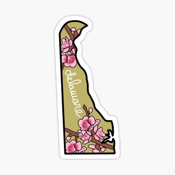 "Delaware State Flower" Sticker for Sale by mirandawright10 | Redbubble