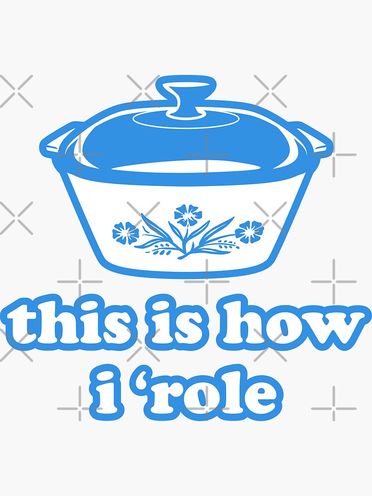 "This Is How I 'Role" Sticker for Sale by harebrained | Redbubble