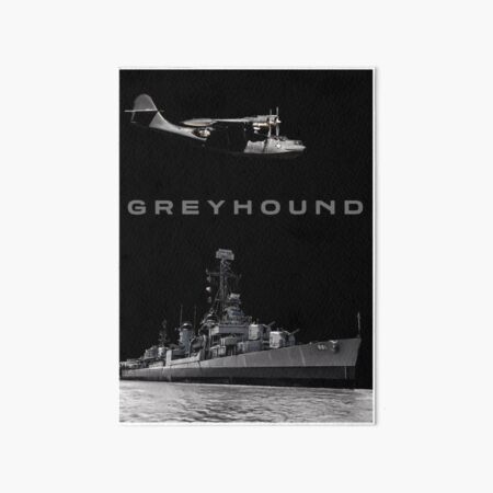 "USS Greyhound Movie Film Inspired" Art Board Print for Sale by ...