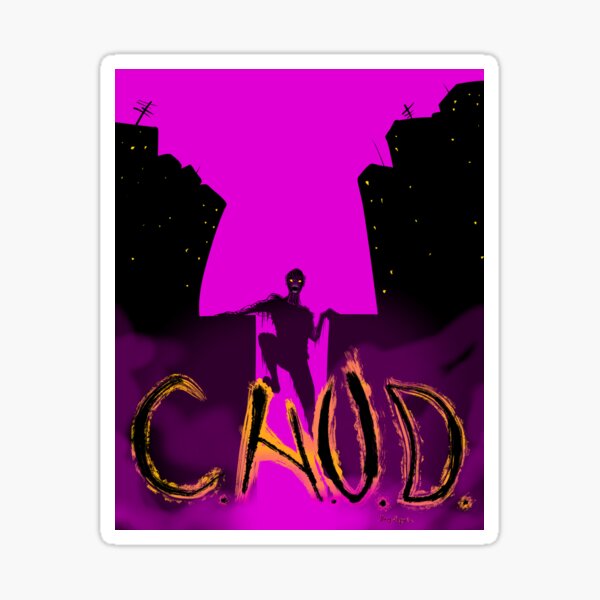 "Chud" Sticker by DougSQ | Redbubble