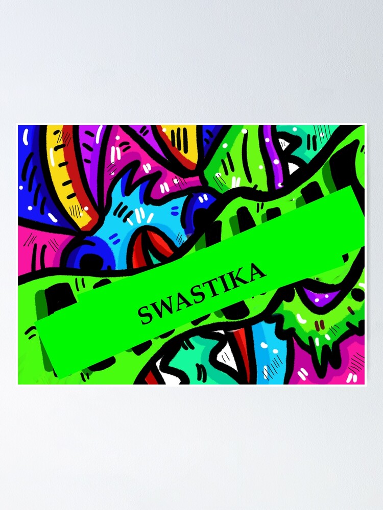 "swastika" Poster for Sale by sarina G | Redbubble