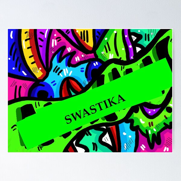 "swastika" Poster for Sale by sarina G | Redbubble