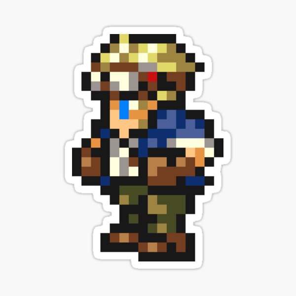 "Cid sprite" Sticker by Deezer509 | Redbubble