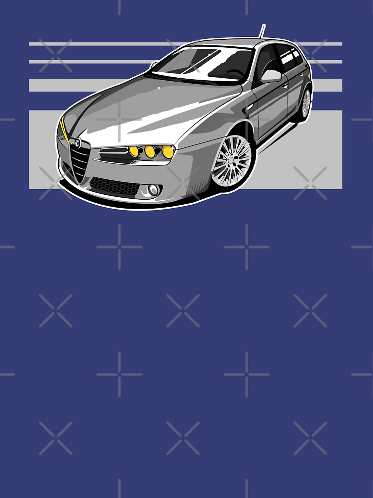 "Alfa Romeo 159 stanced" T-shirt for Sale by shketdesign | Redbubble ...