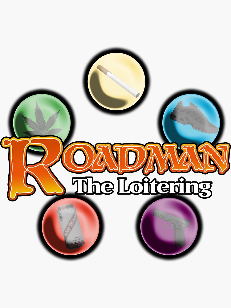 "Roadman: The Gathering" Sticker for Sale by clydacious | Redbubble