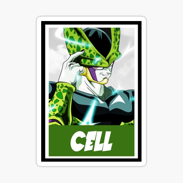 "DBZ - Cell Perfect Form" Sticker for Sale by ZeWiss | Redbubble
