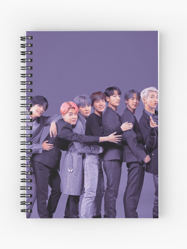 "BTS Group Photo" Journal for Sale by VisionsY | Redbubble