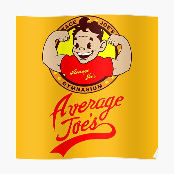 Average Joes Logo Wall Art | Redbubble