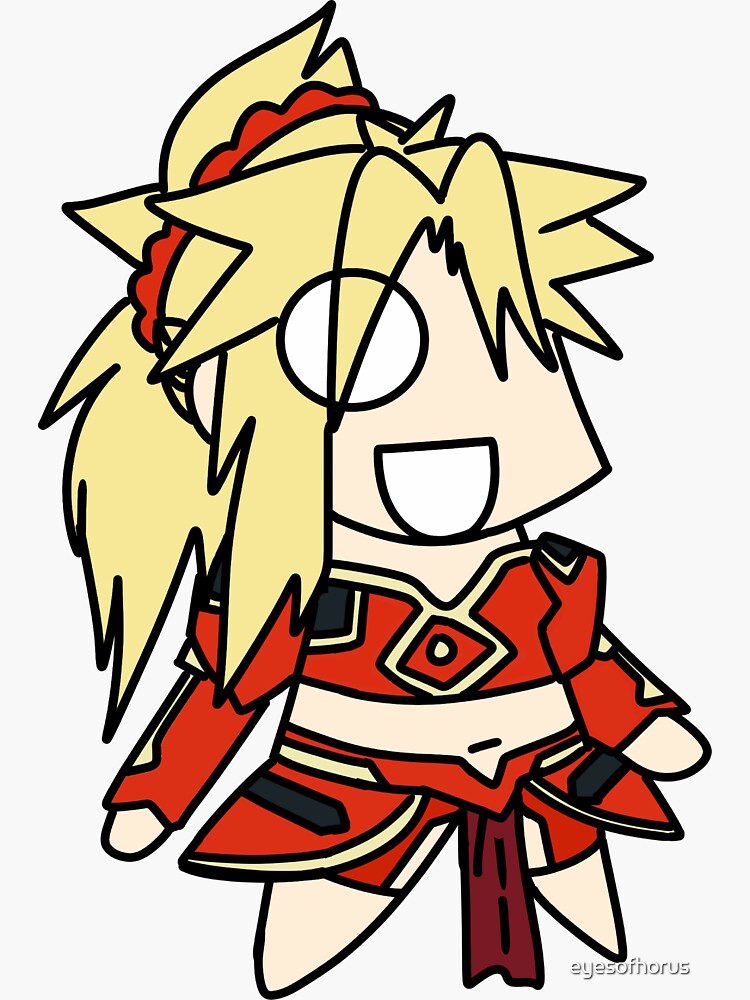 "Mobu Mobu" Sticker for Sale by eyesofhorus | Redbubble