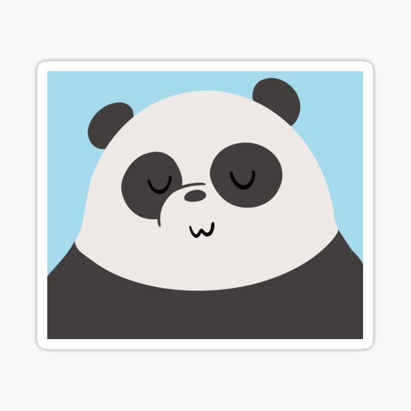 Pegatina «We Bare Bears - uwu Panda» de MysticKyu | Redbubble