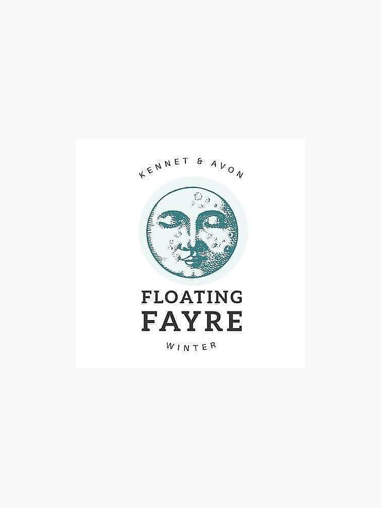 "Winter Fayre Logo" Sticker by Floating-Fayre | Redbubble