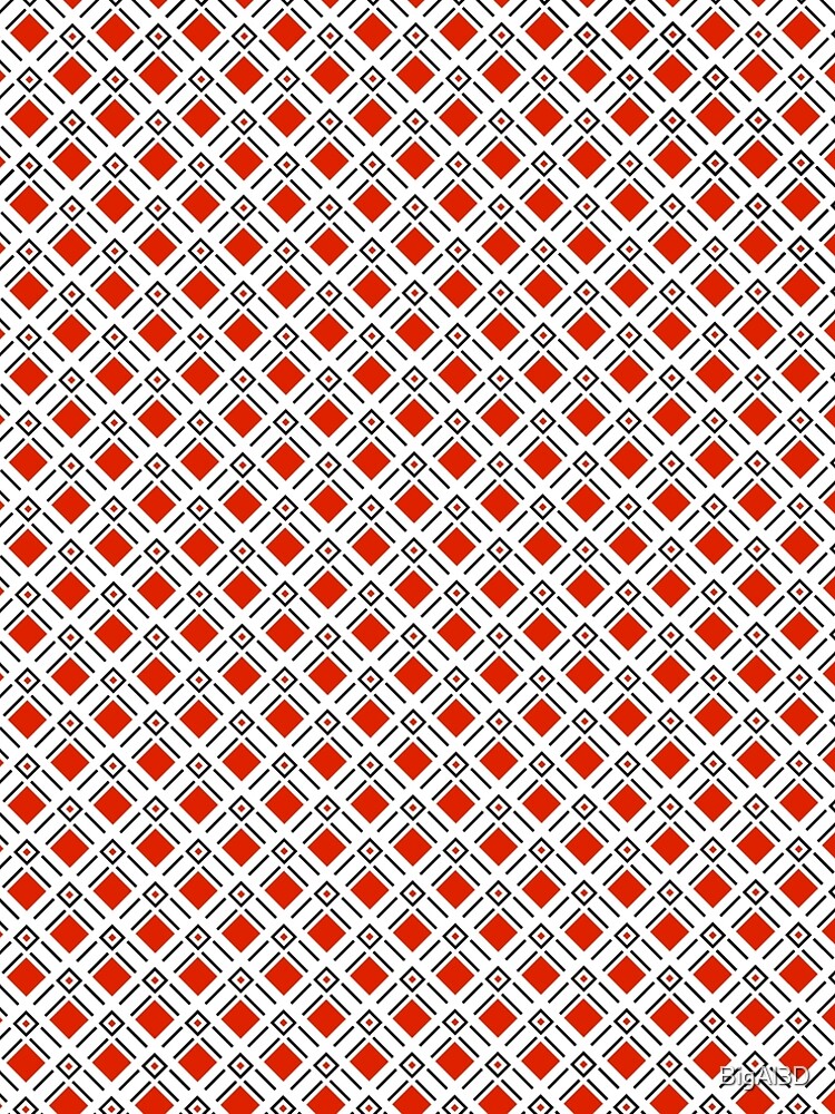 "Red Diamond Golf Pattern" A-Line Dress for Sale by BigAl3D | Redbubble