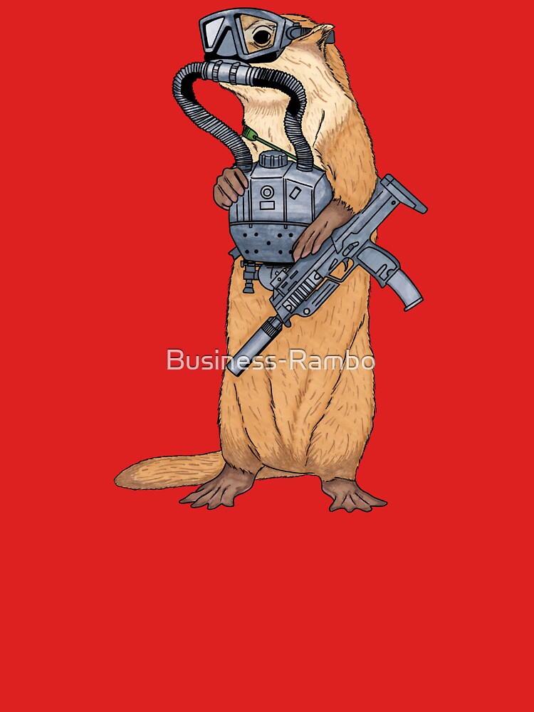 "Otter Ops" T-shirt for Sale by Business-Rambo | Redbubble | tactical ...